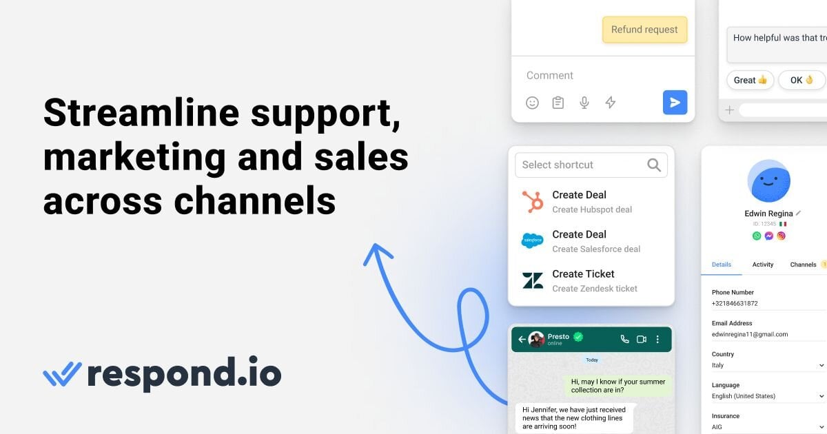 مركز مساعدة Respond.io