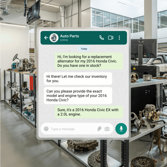Are You An Auto Part Retailer? Boost Your Business With Respond.io